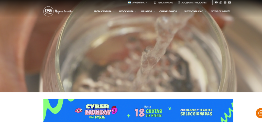 Clean Water & Air Solutions in Argentina | PSA