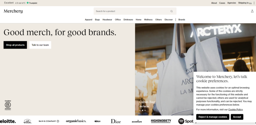 Sustainable Custom Merch for Brands | merchery.co
