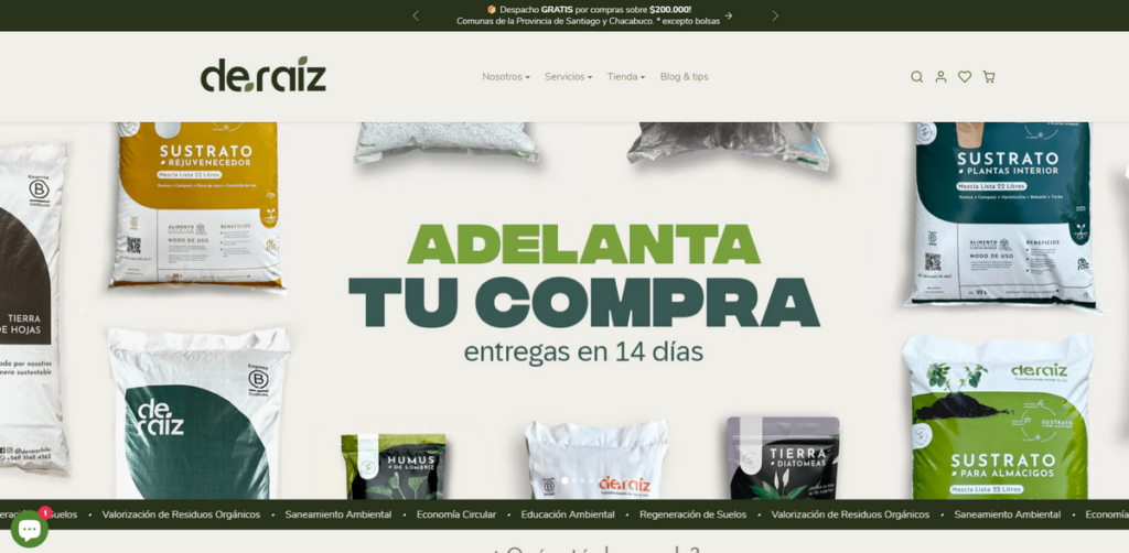 De Raíz Chile - Sustainable Compost and Gardening Solutions
