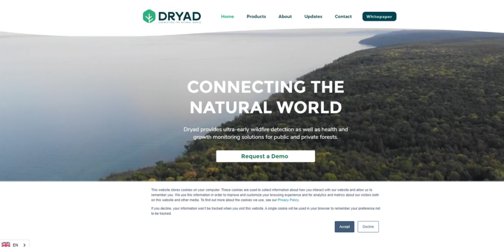 Dryad Networks - Ultra-Early Wildfire Detection and Forest Health ...