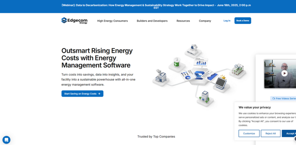 Edgecom Energy - Transforming Energy Management & Sustainability