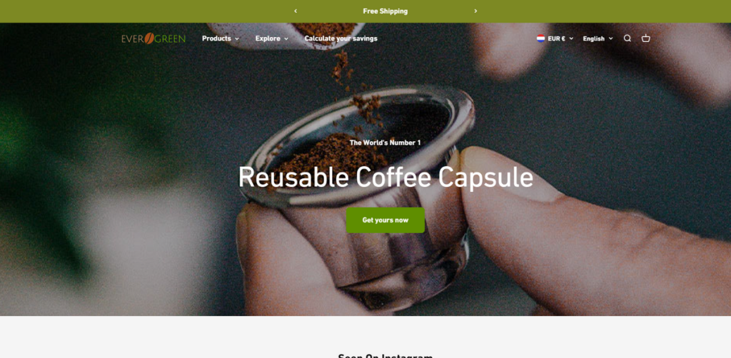 Discover Evergreen Capsules - Quality Coffee and Accessories Online
