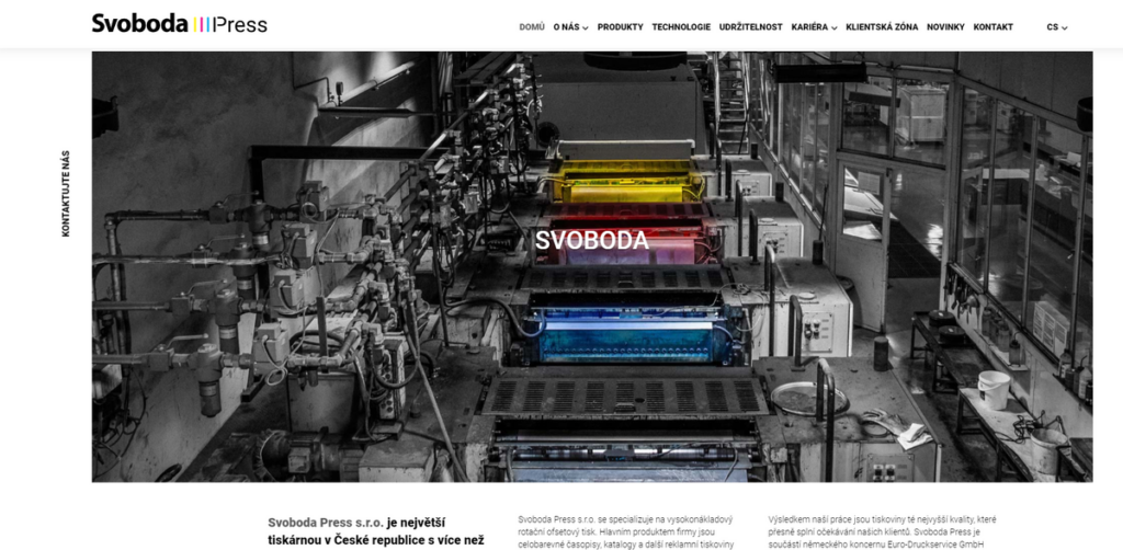 SVOBODA Press - Premier Printing Services in the Czech Republic