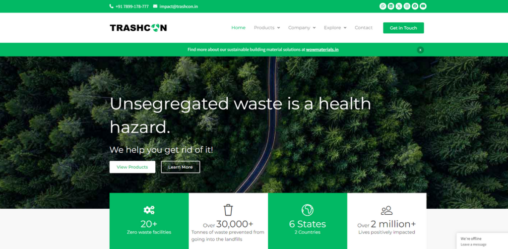 TrashCon - Innovative Waste Management Solutions for a Sustainable Future