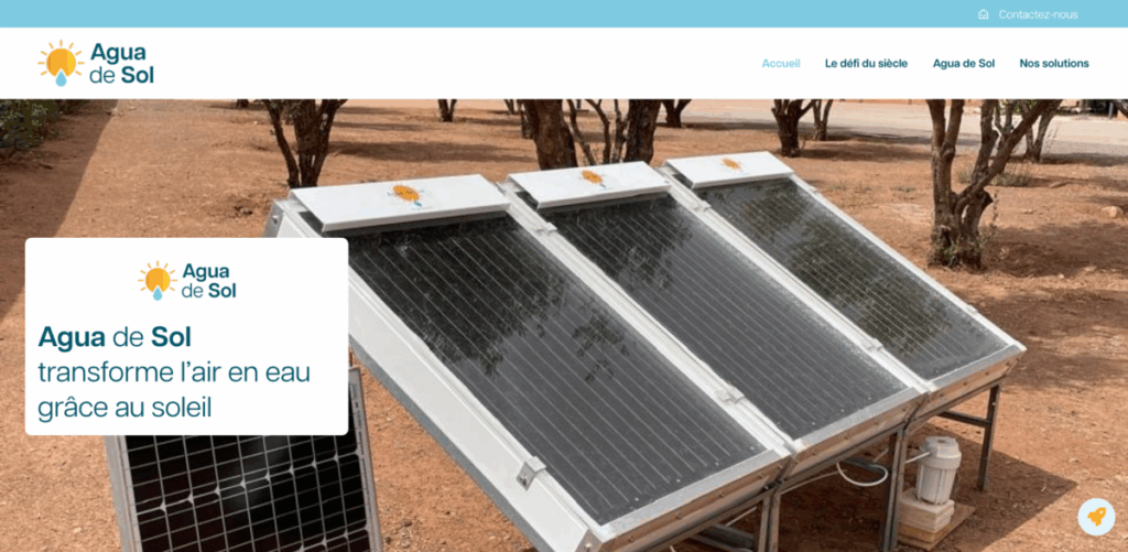 Agua de Sol - Innovative Atmospheric Water Solutions
