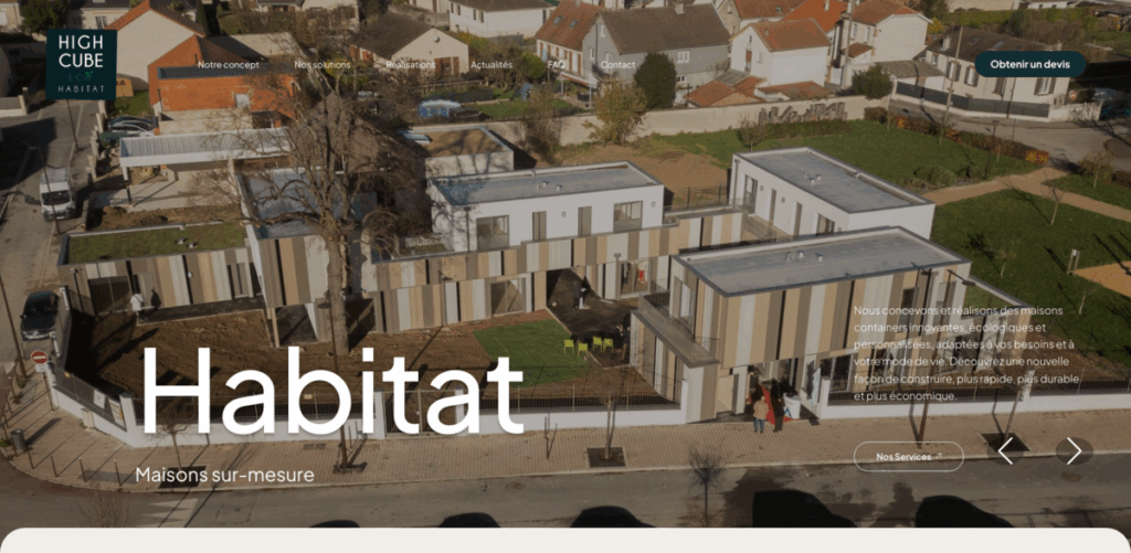 High Cube Eco Habitat - Eco-Friendly Container Homes