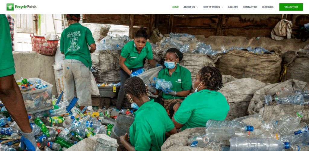 RecyclePoints - Nigeria's Leading Waste Recycling Initiative