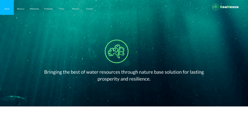 SeaNexus - Sustainable Seaweed Farming Solutions for Water Resources