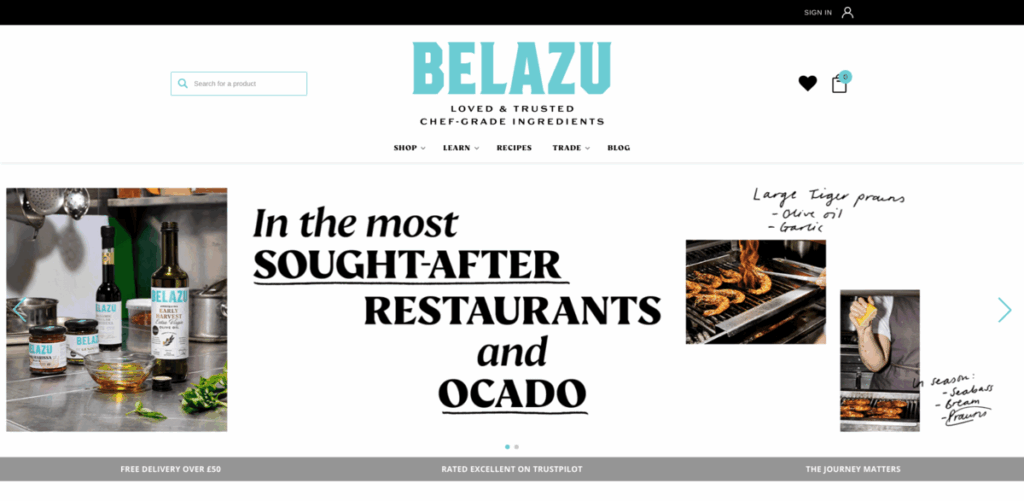 Discover Belazu Ingredient Company - Quality and Sustainable Food Products