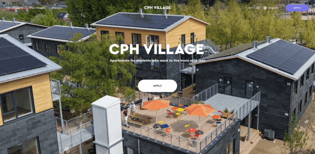 Discover CPH Village - Sustainable Student Housing in Copenhagen