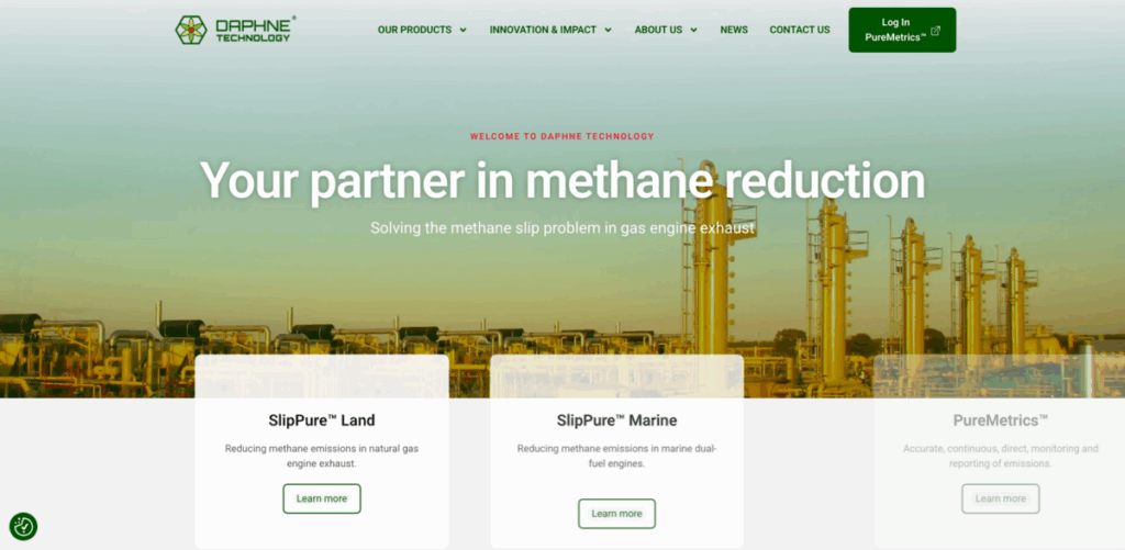 Daphne Technology - Advanced Methane Reduction Solutions for a Cleaner ...