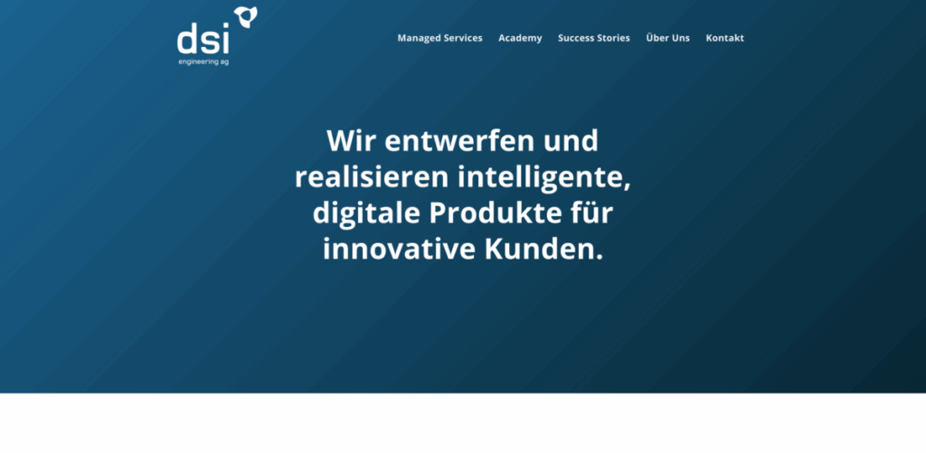 DSI Engineering AG - Intelligent Digital Products and Consulting Services