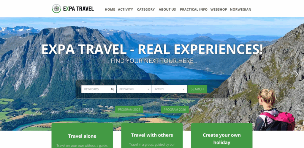 Explore Europe with EXPA Travel - Tailored Adventure Holidays