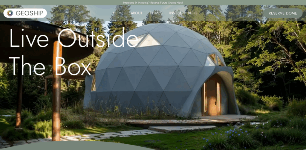 Discover Geoship's Bioceramic Domes for Sustainable Homebuilding