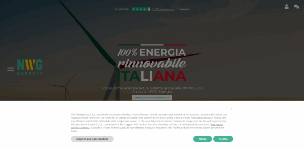 Discover NWG Energia - Affordable 100% Renewable Energy in Italy